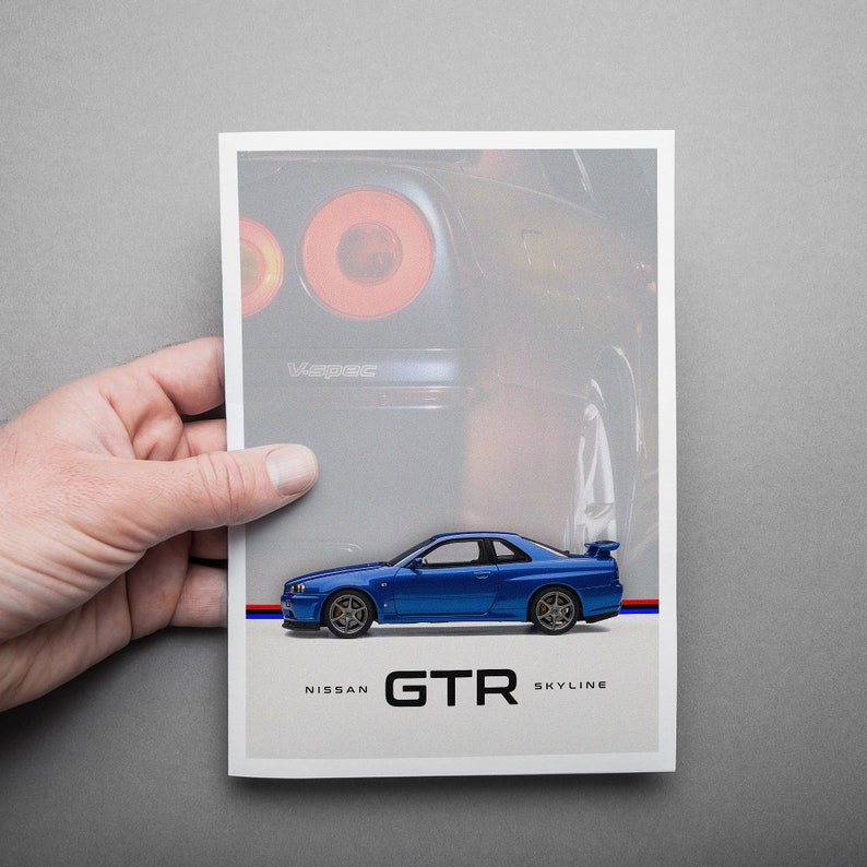 Nissan Skyline GTR Print, Skyline GTR Digital Print, Skyline Digital ...