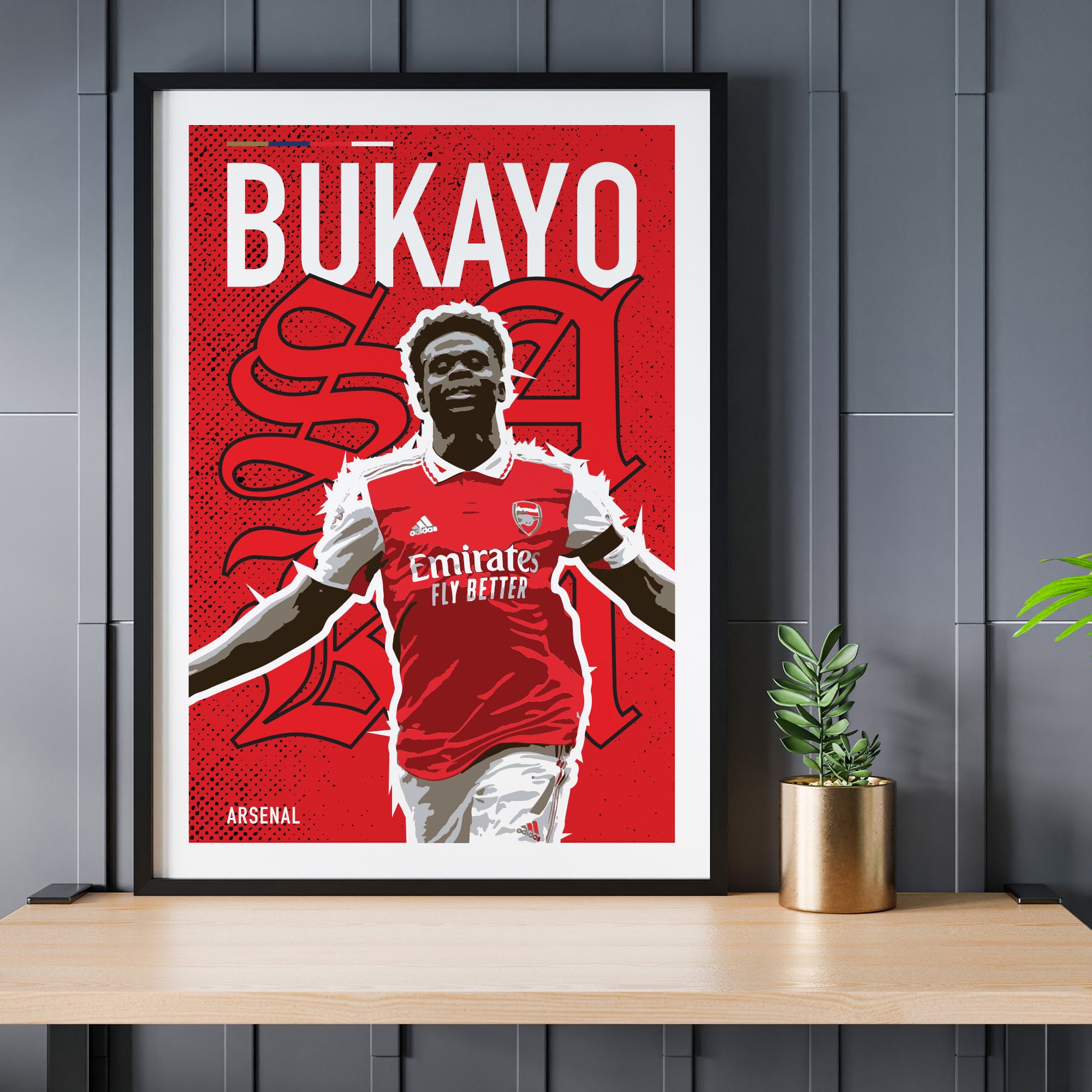 Bukayo Saka Print Saka Poster Arsenal Print Arsenal Poster - Etsy Israel
