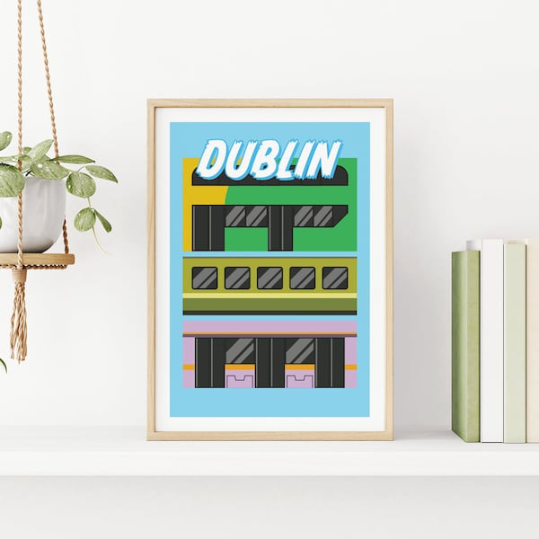 Dublin Poster - Etsy UK