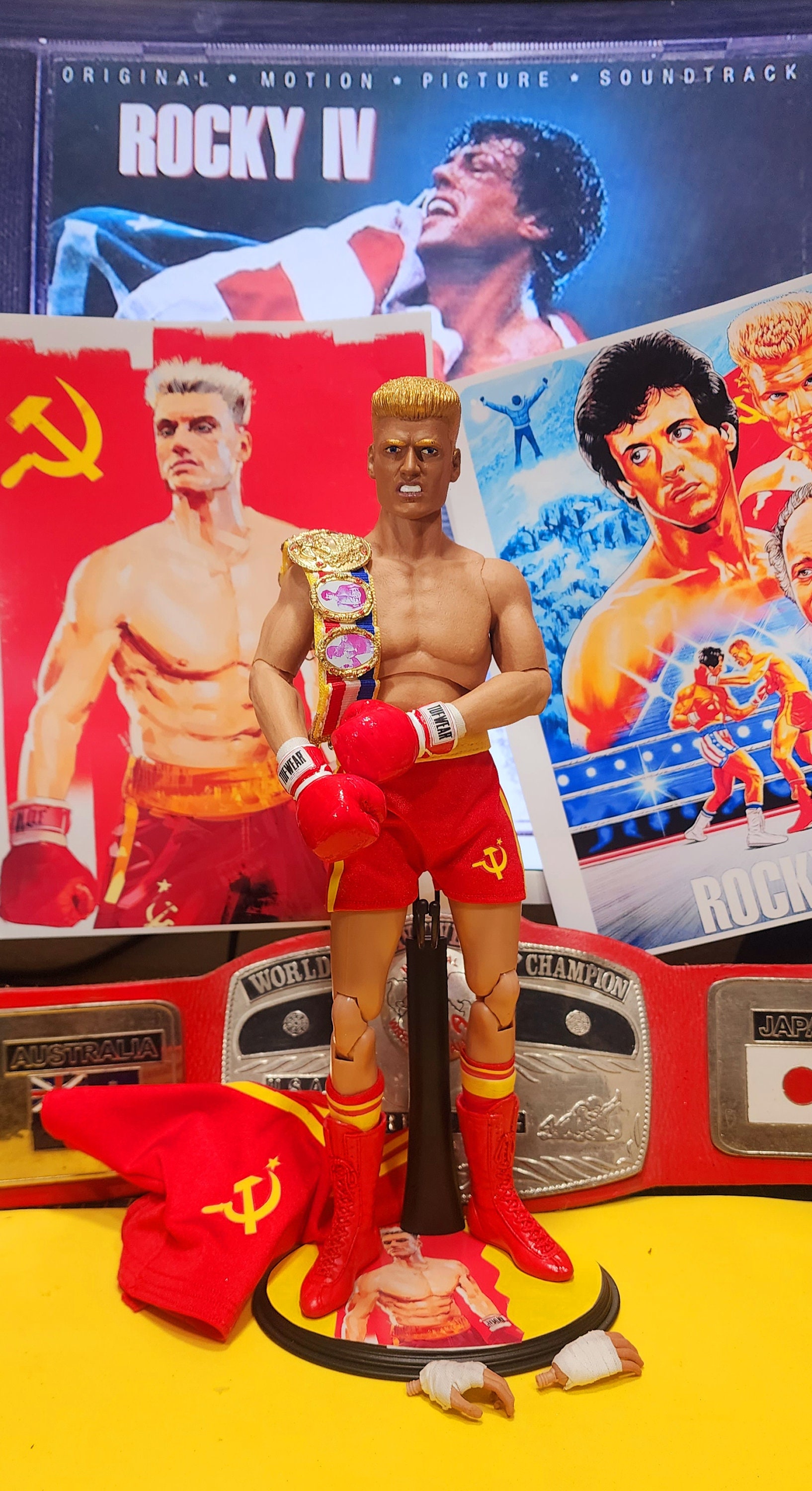Custom 1/6 Scale Rocky Figure DRAGO - Etsy