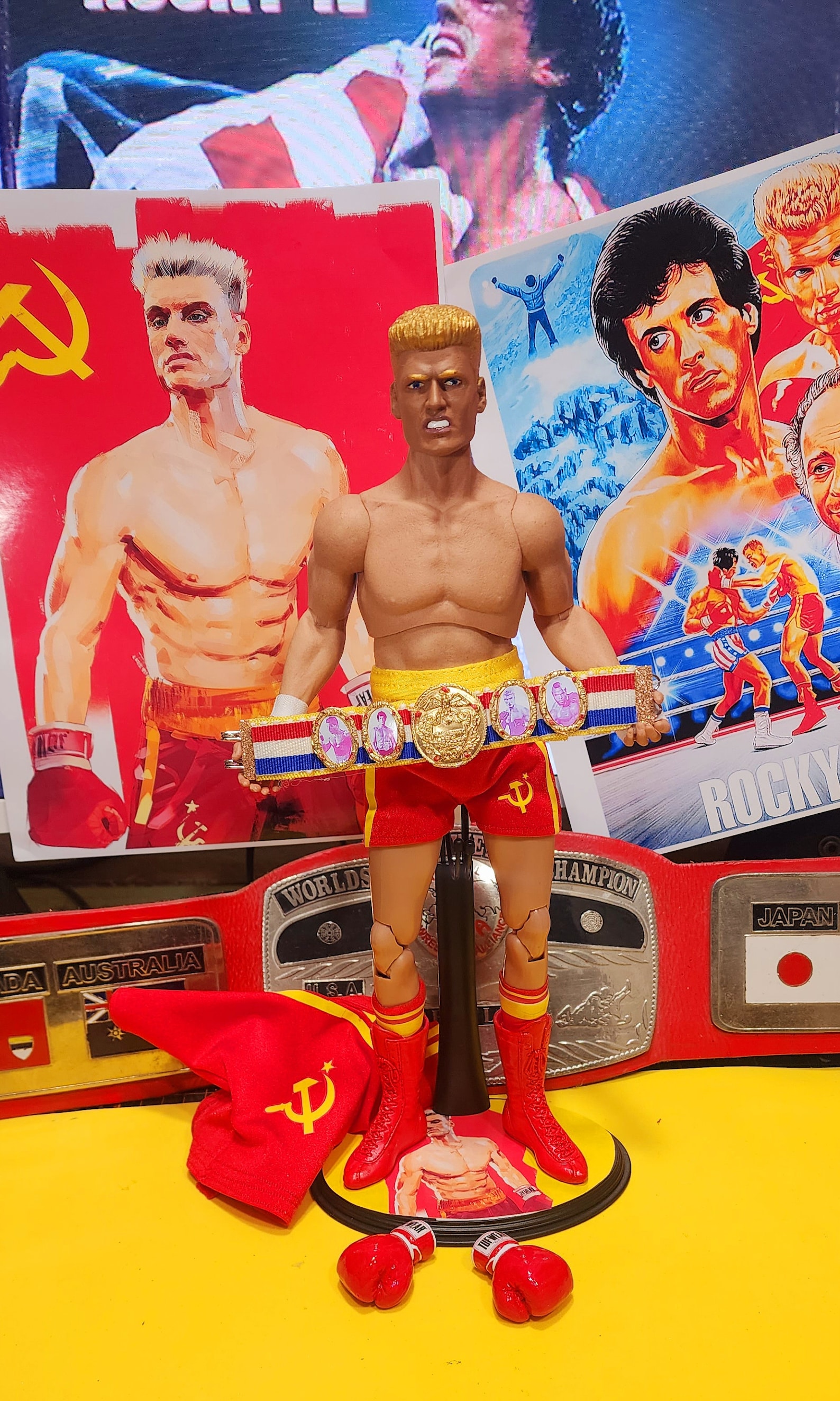 Custom 1/6 Scale Rocky Figure DRAGO - Etsy