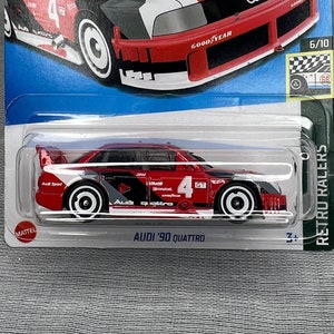 Hot Wheels Audi ‘90 Quattro 77/250 Retro Racers 6/10 - Etsy