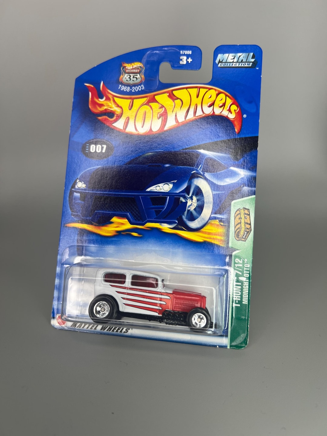 Hot Wheels T Hunt 7/12 Midnight Otto Treasure Hunt - Etsy