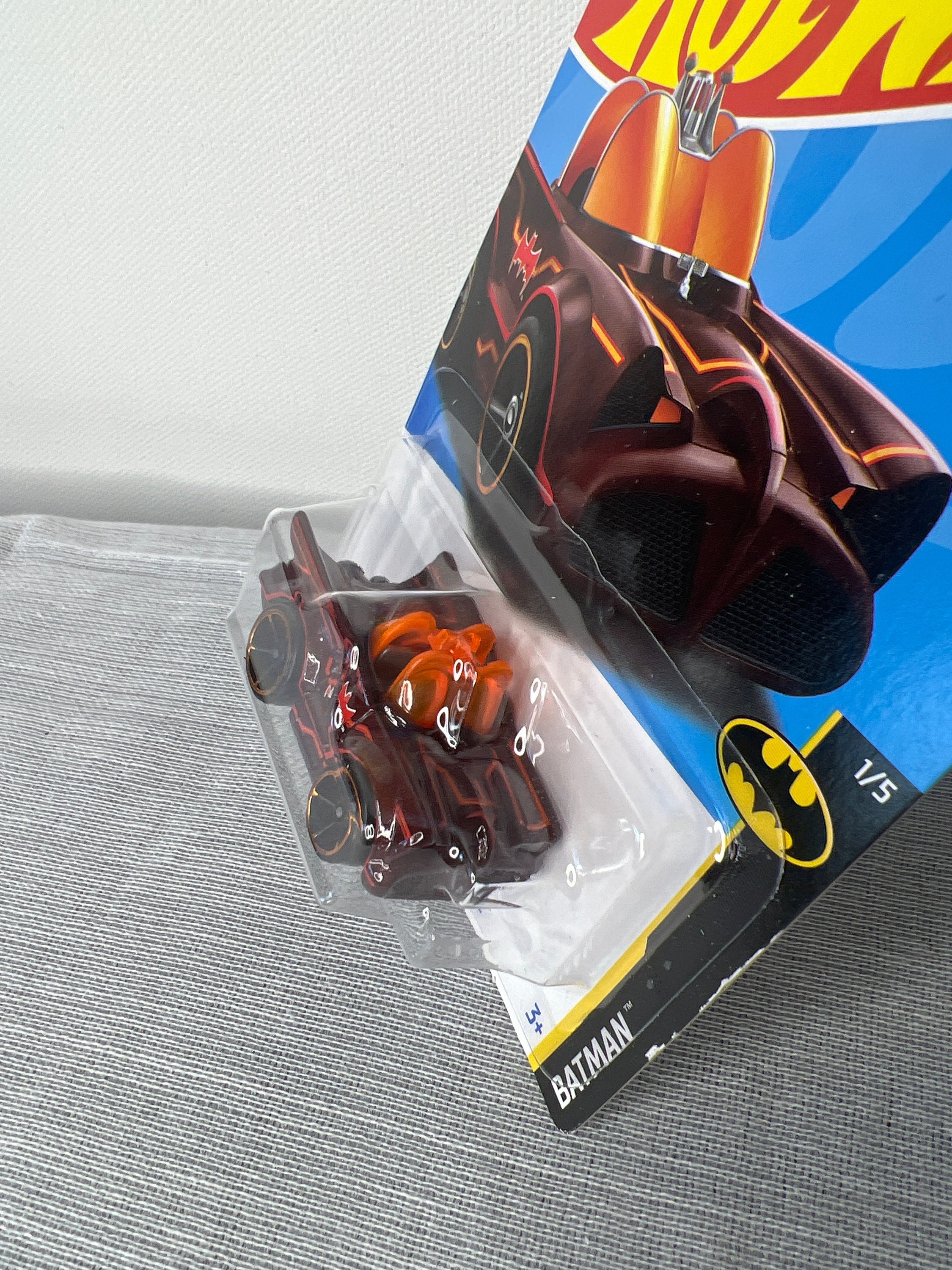 Hot Wheels Batman Classic TV Series Batmobile 1/5 BURGUNDY - Etsy