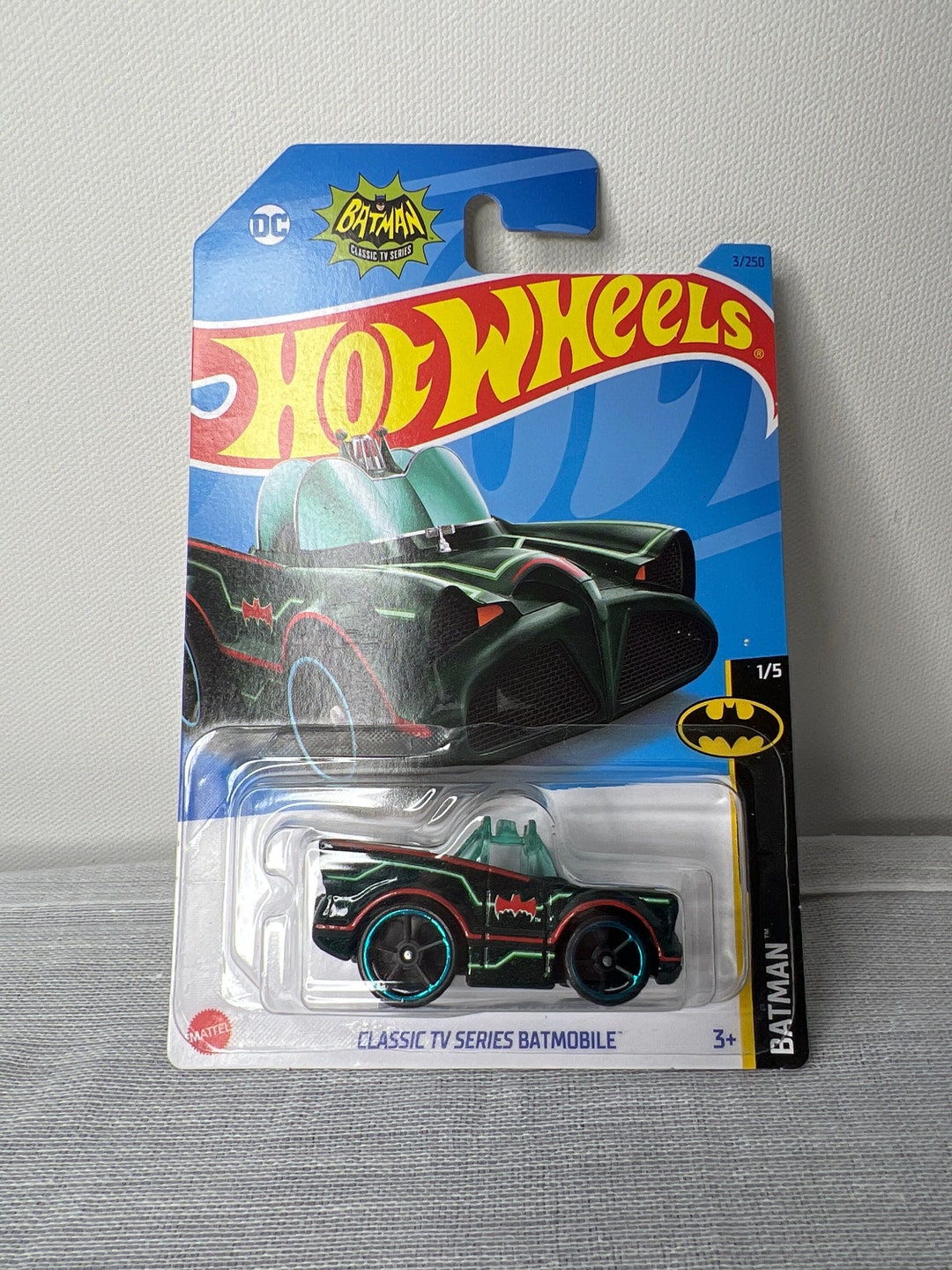 Hot Wheels Batman Classic TV Series Batmobile 1/5 GREEN - Etsy