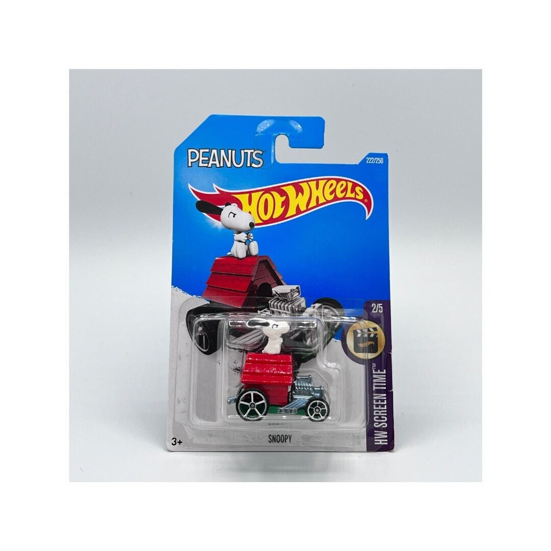 Hot Wheels Peanuts Snoopy HW Screen Time 4/10 - Etsy