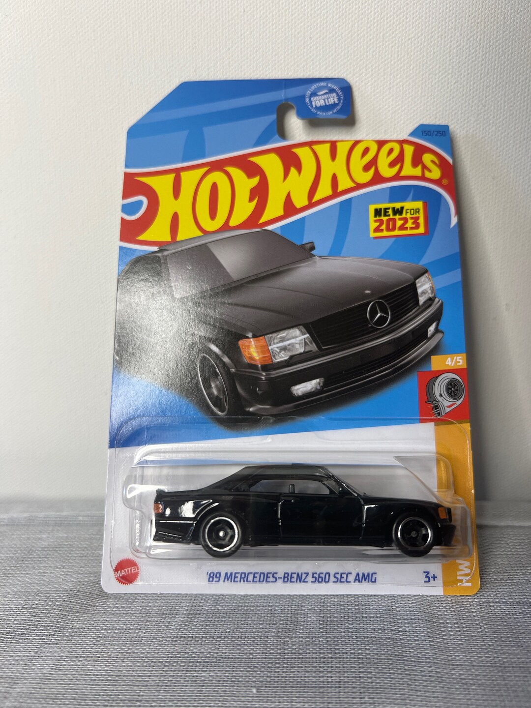 Hot Wheels '89 Mercedes-benz 560 SEC AMG HW Turbo 4/5 - Etsy