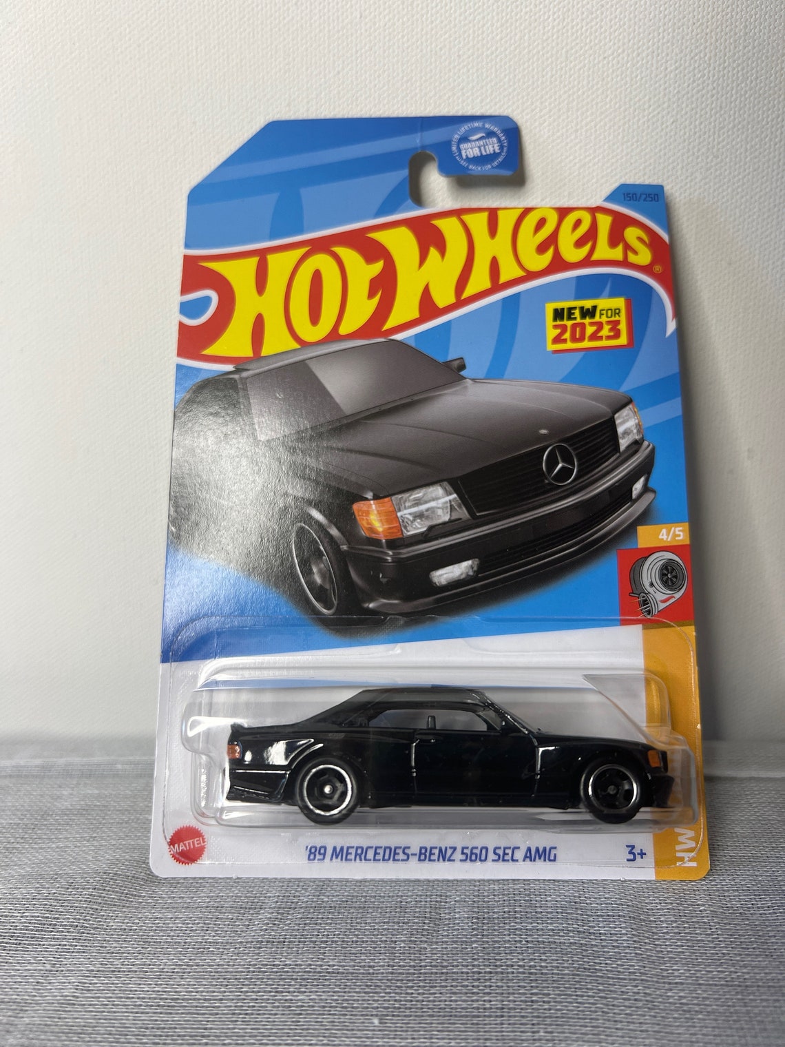 Hot Wheels '89 Mercedes-benz 560 SEC AMG HW Turbo 4/5 - Etsy