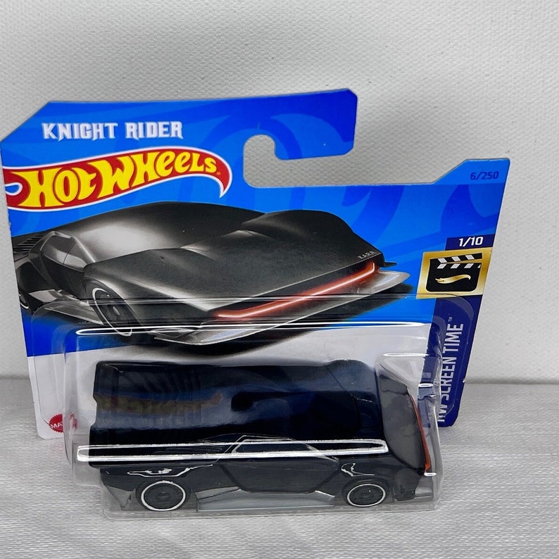 Hot Wheels Knight Rider KITT Concept 6/250 HW Screen Time 1/10 - Etsy