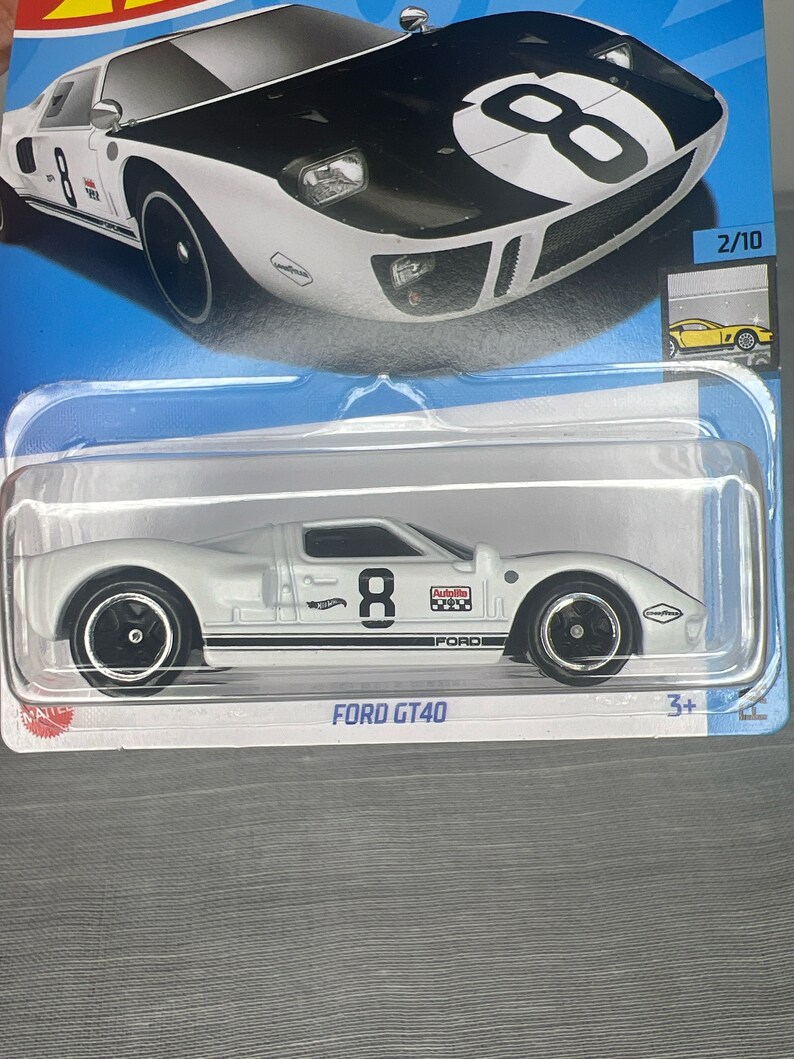 Hot Wheels Ford GT40 12/250 Factory Fresh 2/10 - Etsy