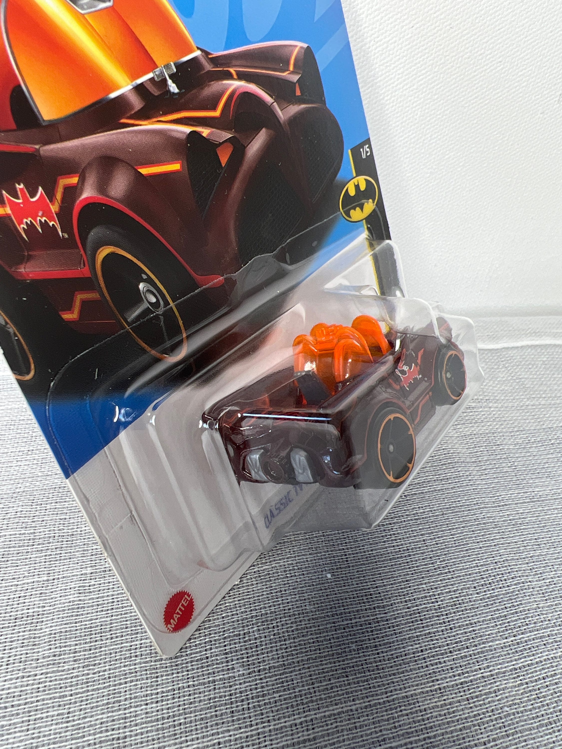 Hot Wheels Batman Classic TV Series Batmobile 1/5 (BURGUNDY) - Etsy