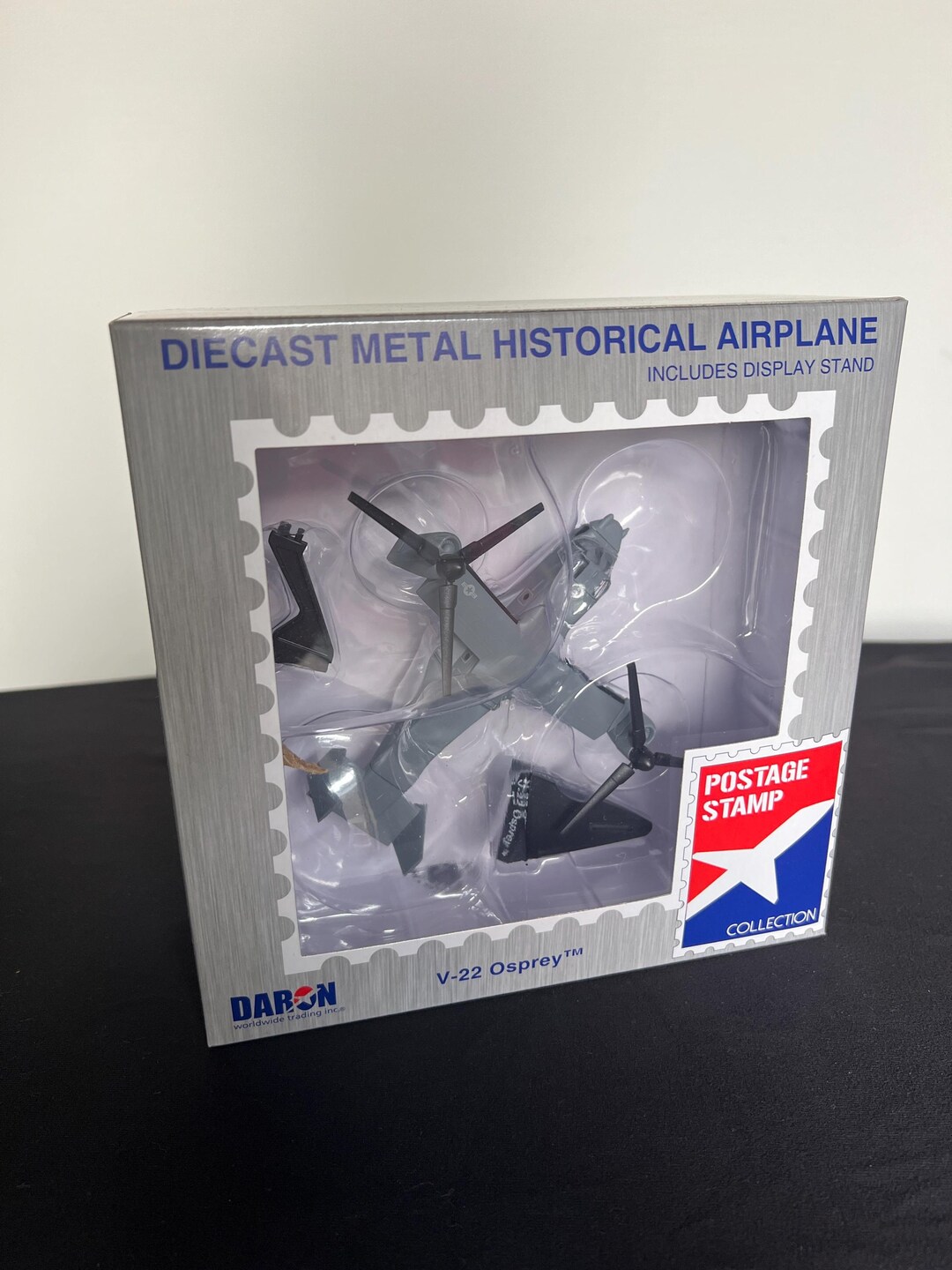 Diecast Metal Historical Airplane: V-22 Osprey daren Worldwide Postage ...