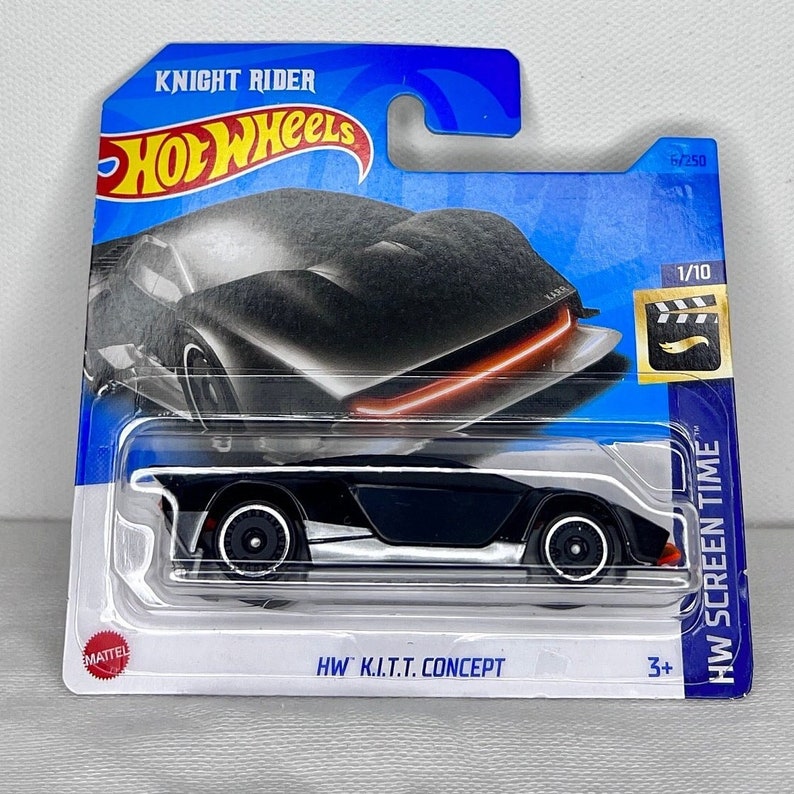 Hot Wheels Knight Rider KITT Concept 6/250 HW Screen Time 1/10 - Etsy