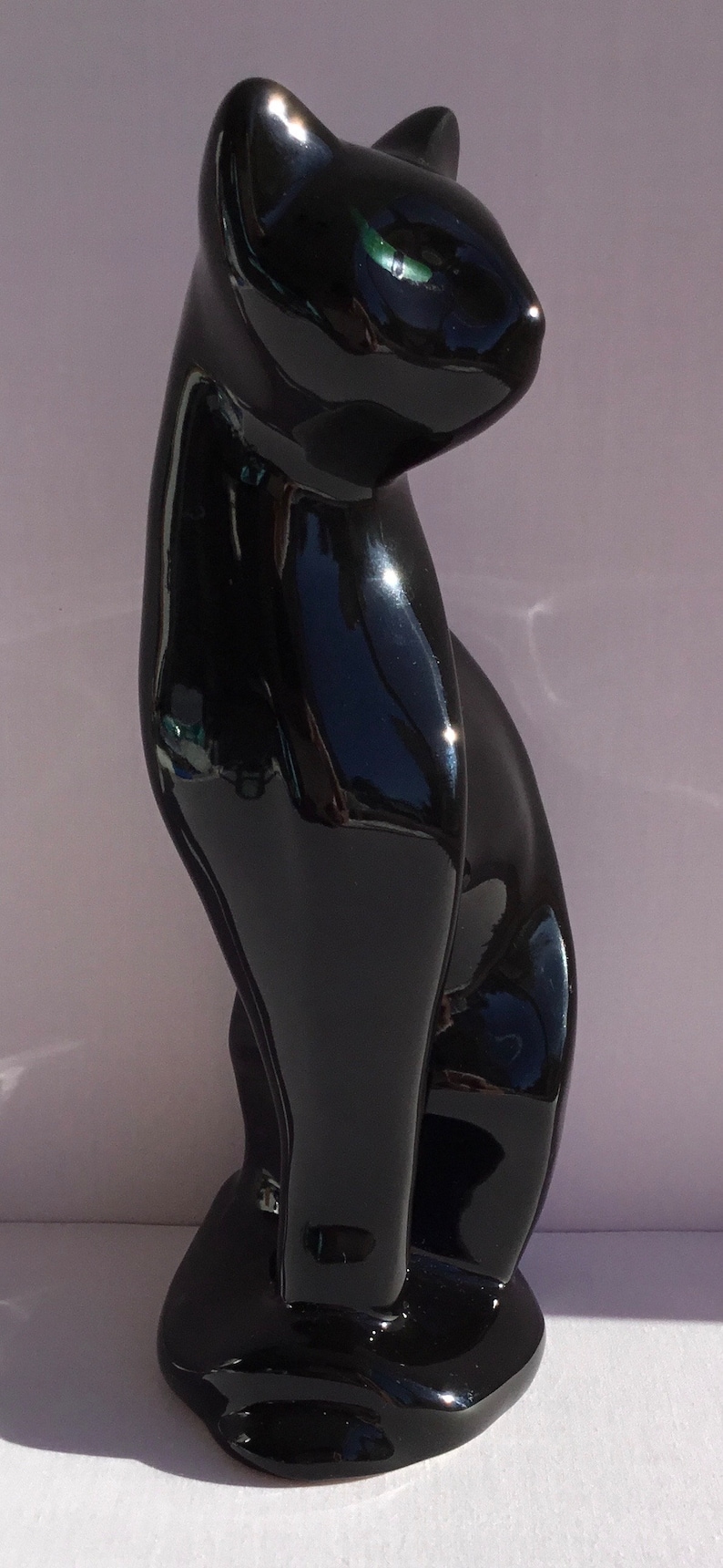 MCM Black China Cat - Etsy