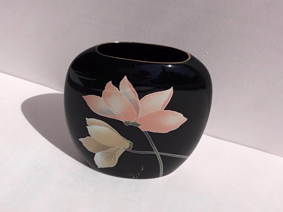 Japanese Yamaji Vase - Etsy