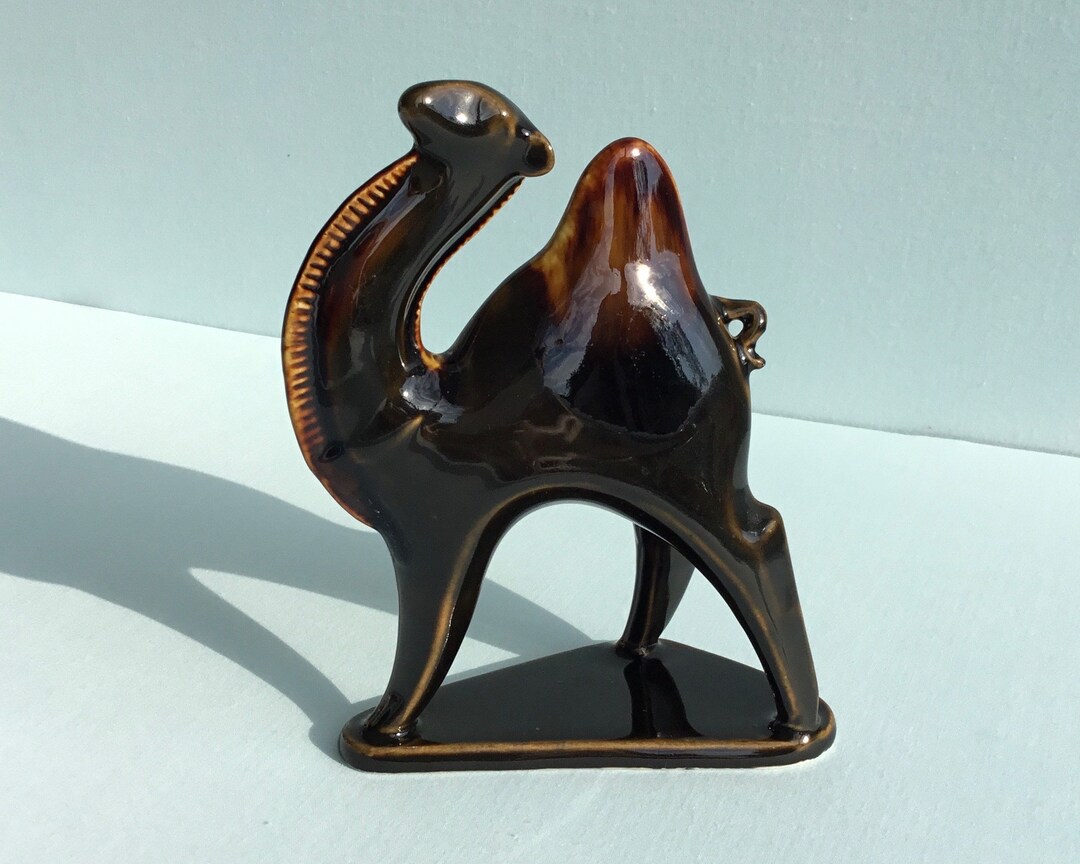 Ceramic Camel Figurine - Etsy