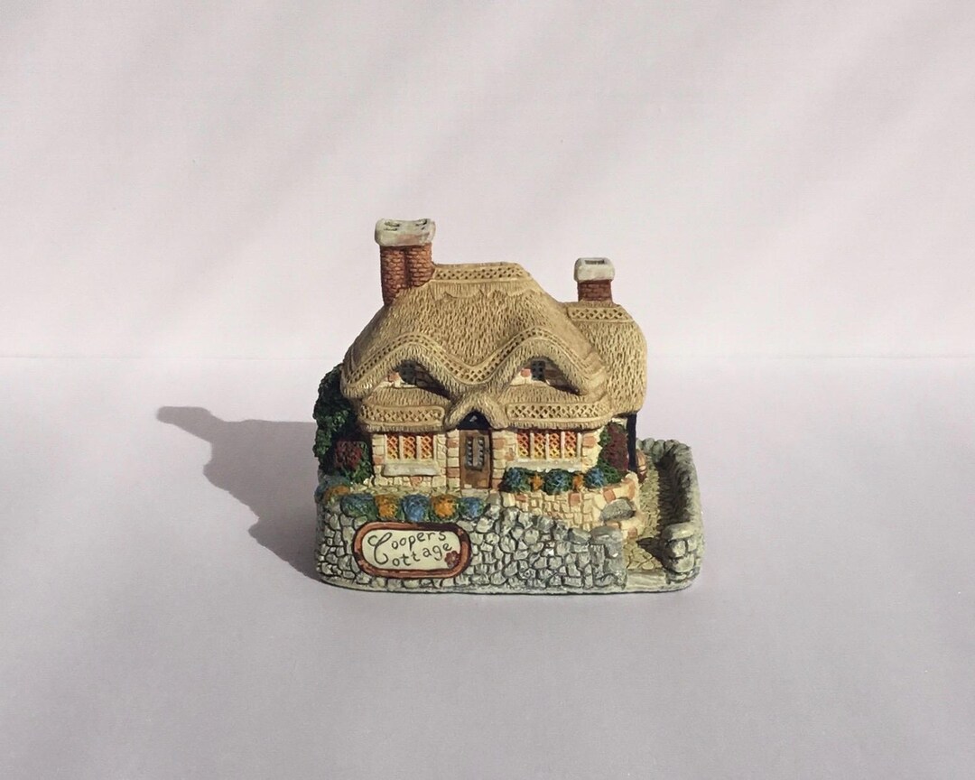 Vintage Memory Lane Miniature Cottage - Etsy