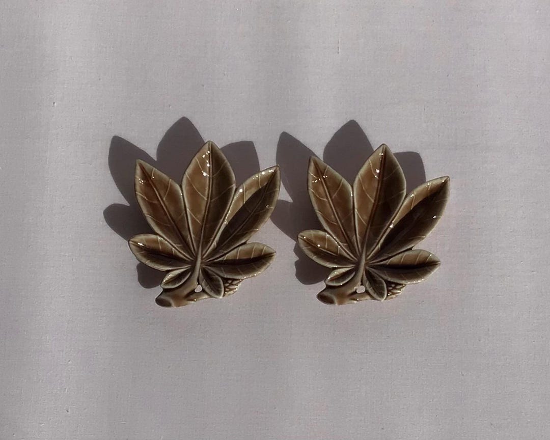Vintage Wade Porcelain English Maple Leaf Dishes - Etsy