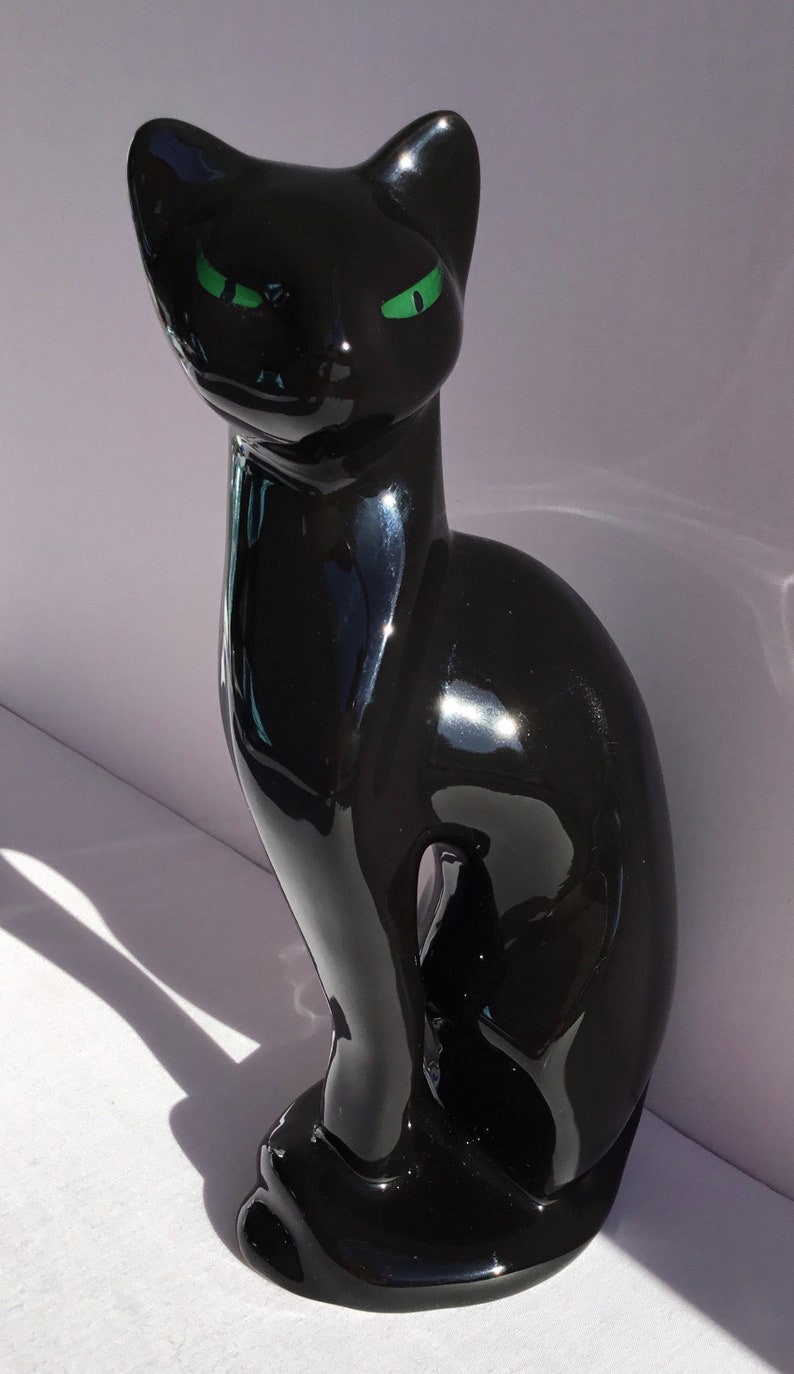 MCM Black China Cat - Etsy