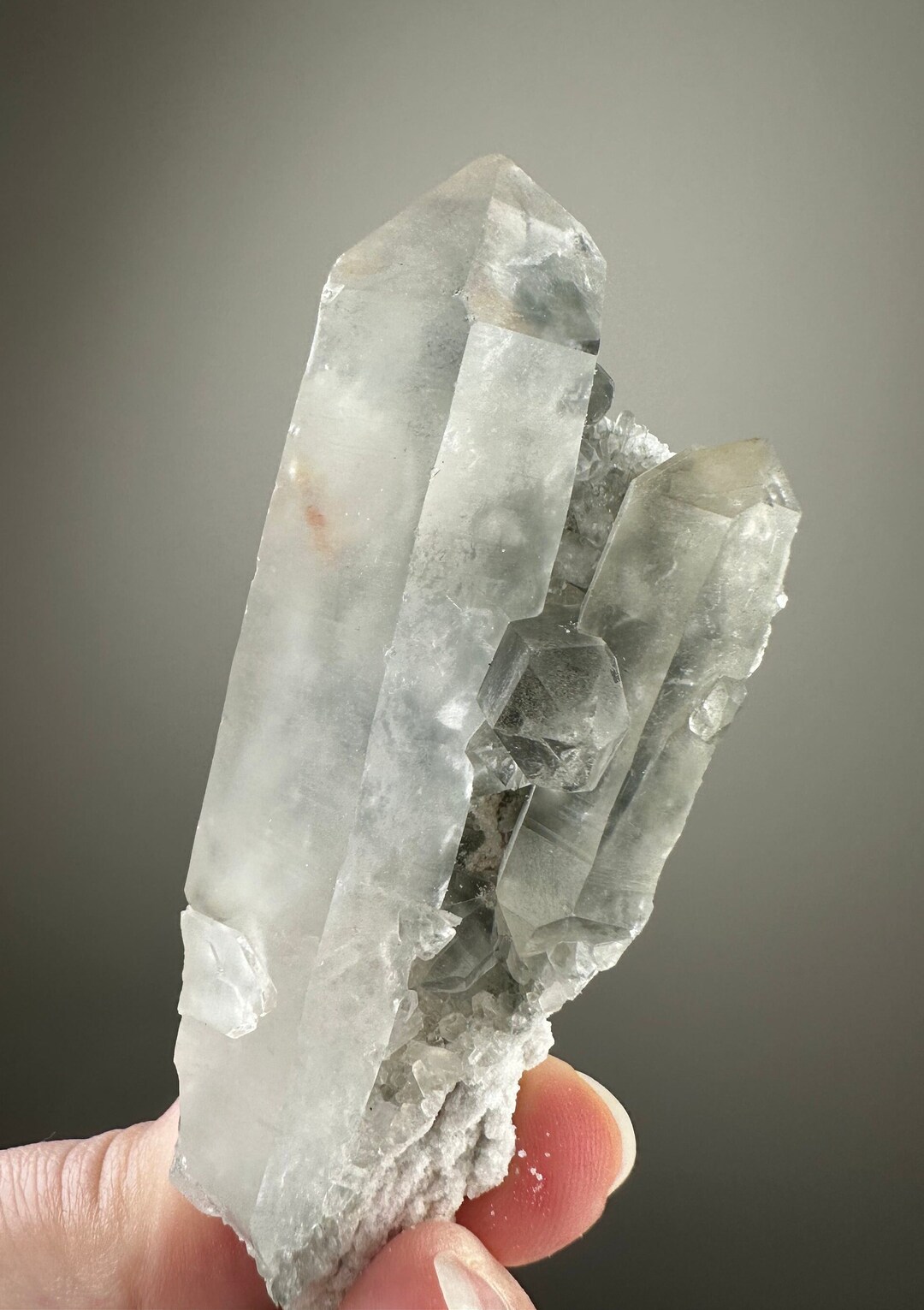 Raw Blue Tara Cluster on Matrix/ - Etsy