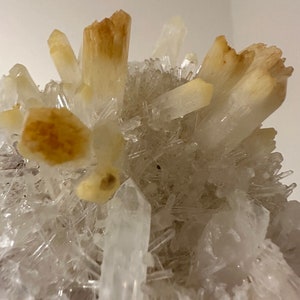 921g Rare Mango Quartz Cluster/halloysite Included Quartz With Perfect ...