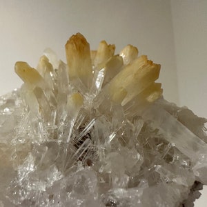 921g Rare Mango Quartz Cluster/halloysite Included Quartz With Perfect ...