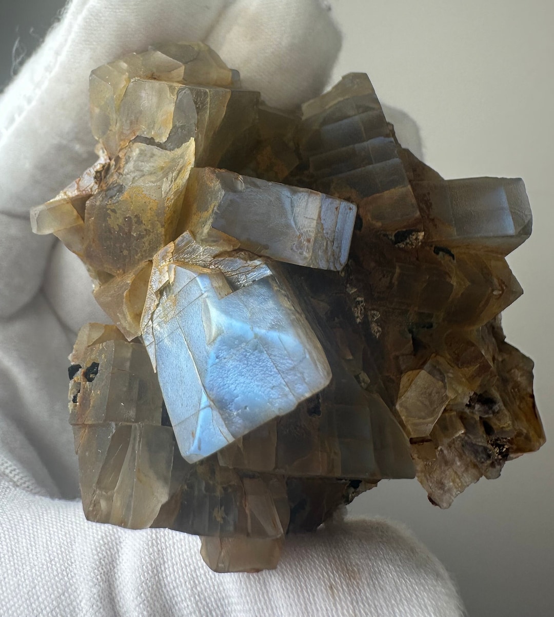 UV Reactive Sanidine Specimen With Aegirine Aka Moonstone Feldspar ...