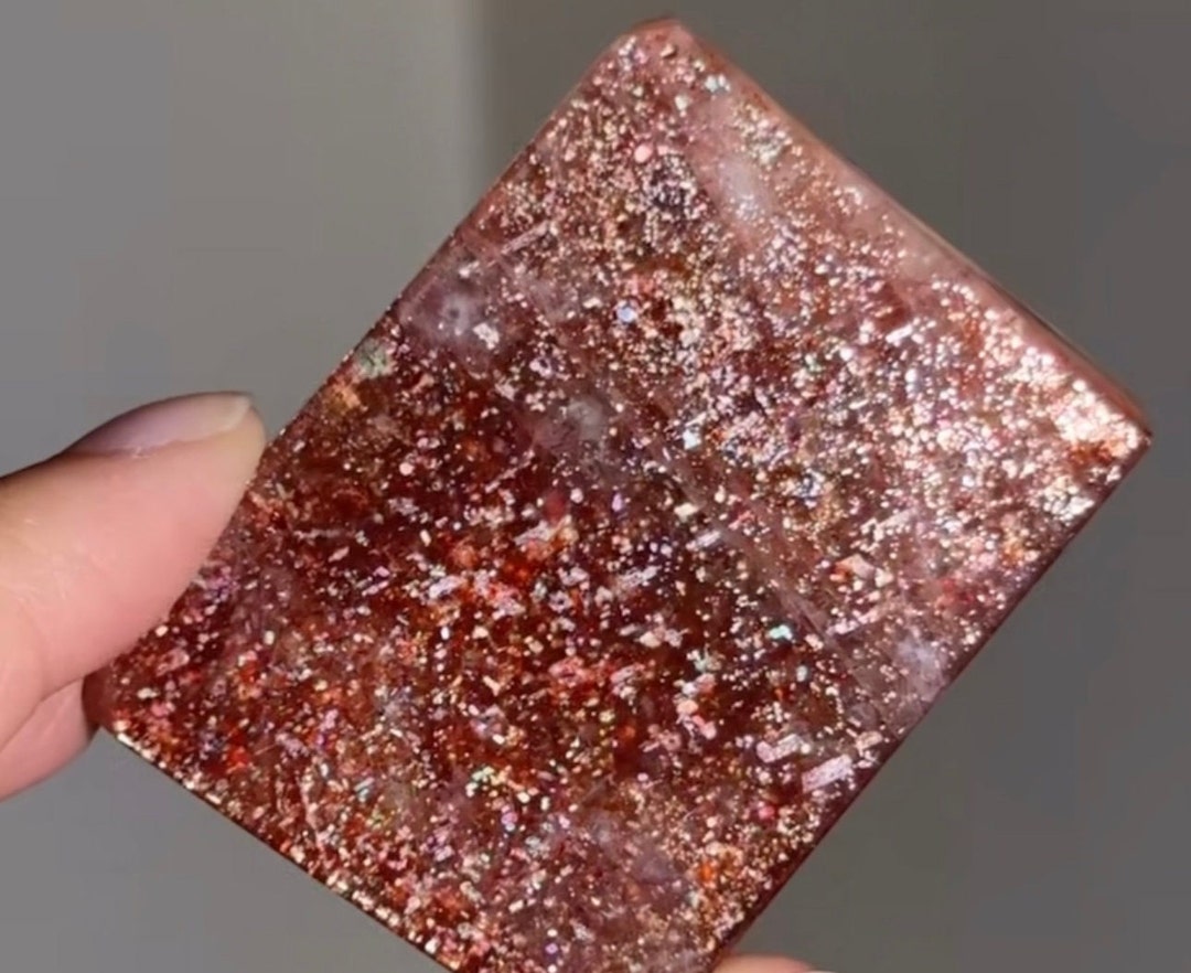 Extra Quality Full Flash Rainbow Confetti Sunstone Freeform/ Top Grade ...