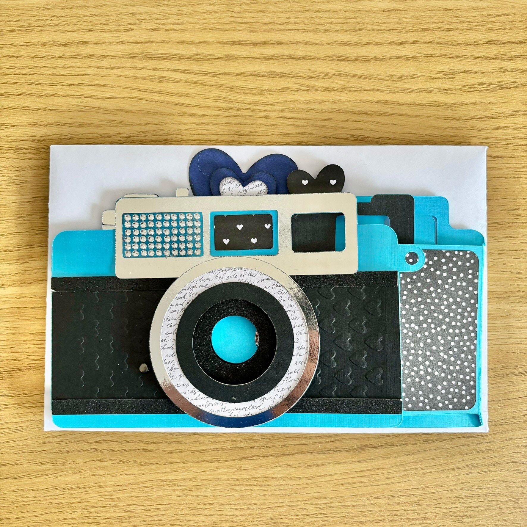 Vintage Camera Pop up Box Card, 3D Vintage Camera Box Card Valentine ...