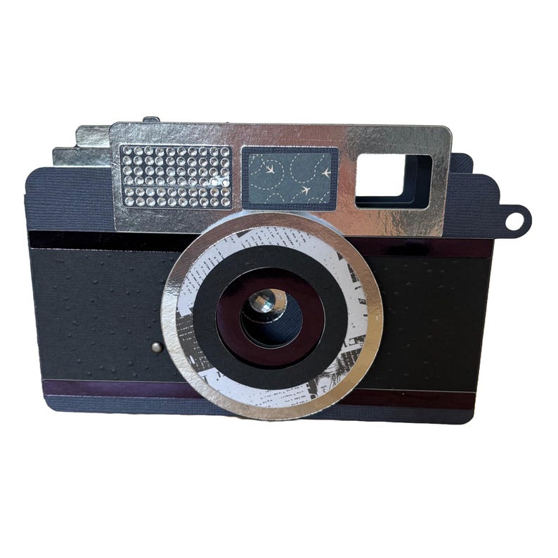 Vintage Camera Pop up Box Card, 3D Vintage Camera Box Card Valentine ...