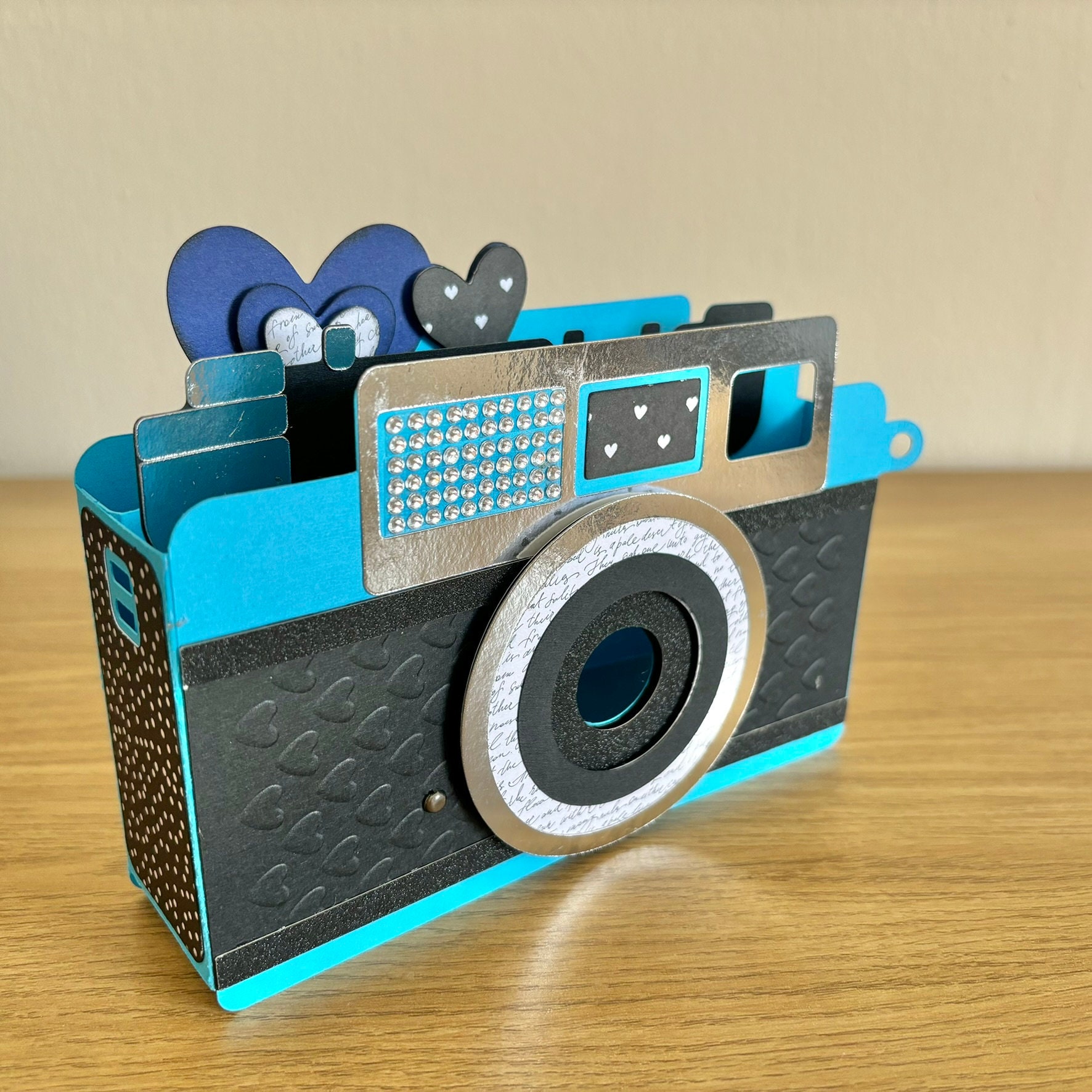 Vintage Camera Pop up Box Card, 3D Vintage Camera Box Card Valentine ...