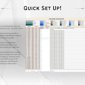Small Business Bookkeeping Spreadsheet Google Sheets Excel Template ...