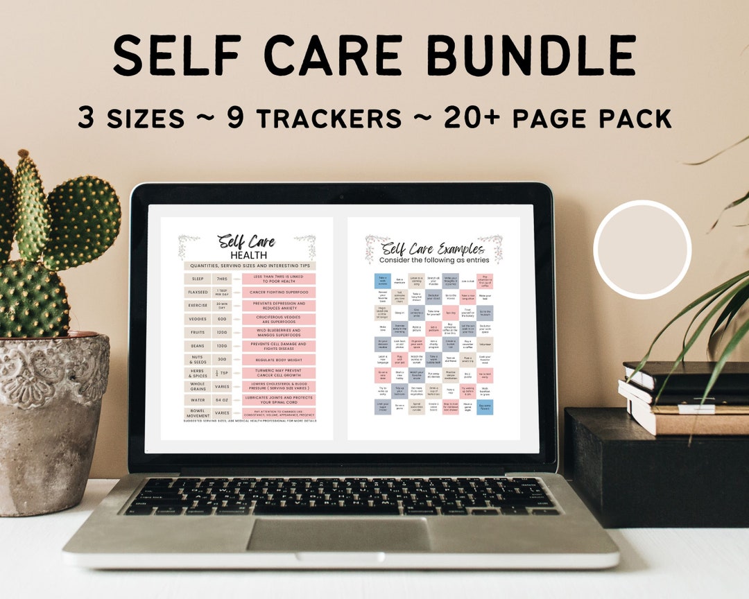 Self Care Bundle in Multiple Sizes, Classic Happy Planner Size ...