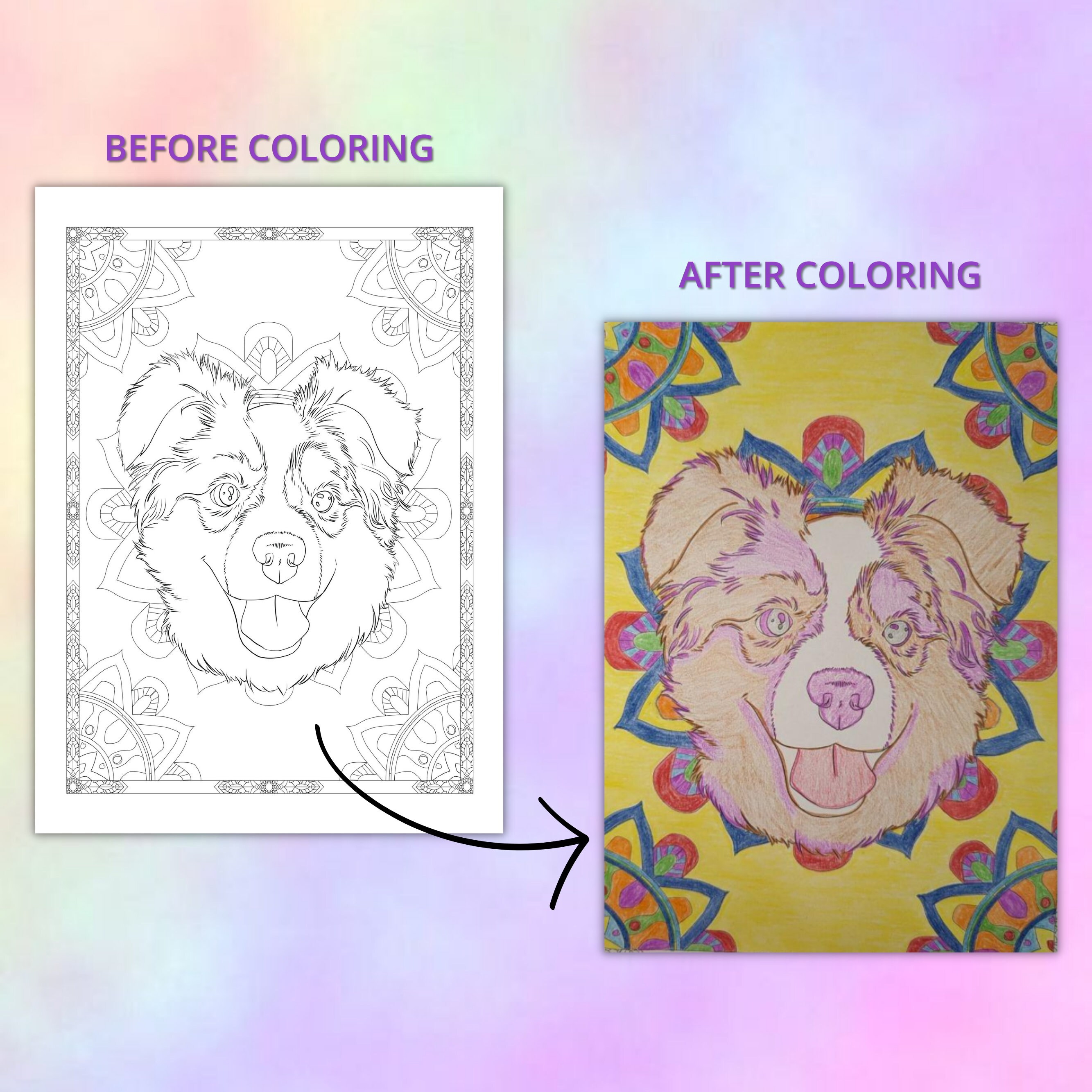 20+ Printable Dog Coloring Pages, Funny Coloring Book, Coloring Page ...