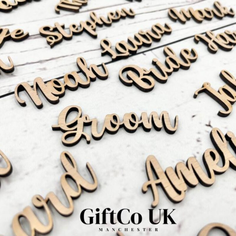 Wedding Place Names - Etsy UK