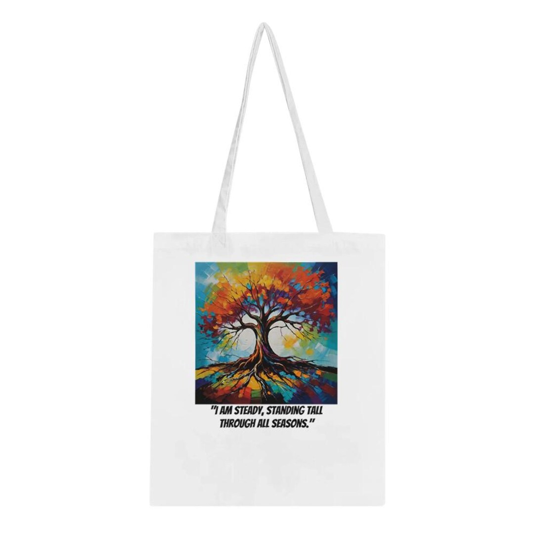 Stand Tall Tree Tote Bags - Etsy