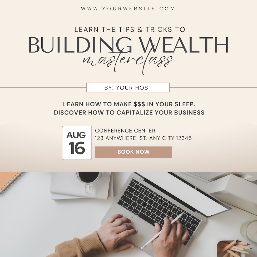 Program Event Flyer | Masterclass Flyer Business Flyer Offerings Flyer ...