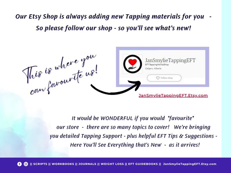 EFT Tapping Points Chart | BONUS 10 Step Talk & Tap Guide | Step-by ...