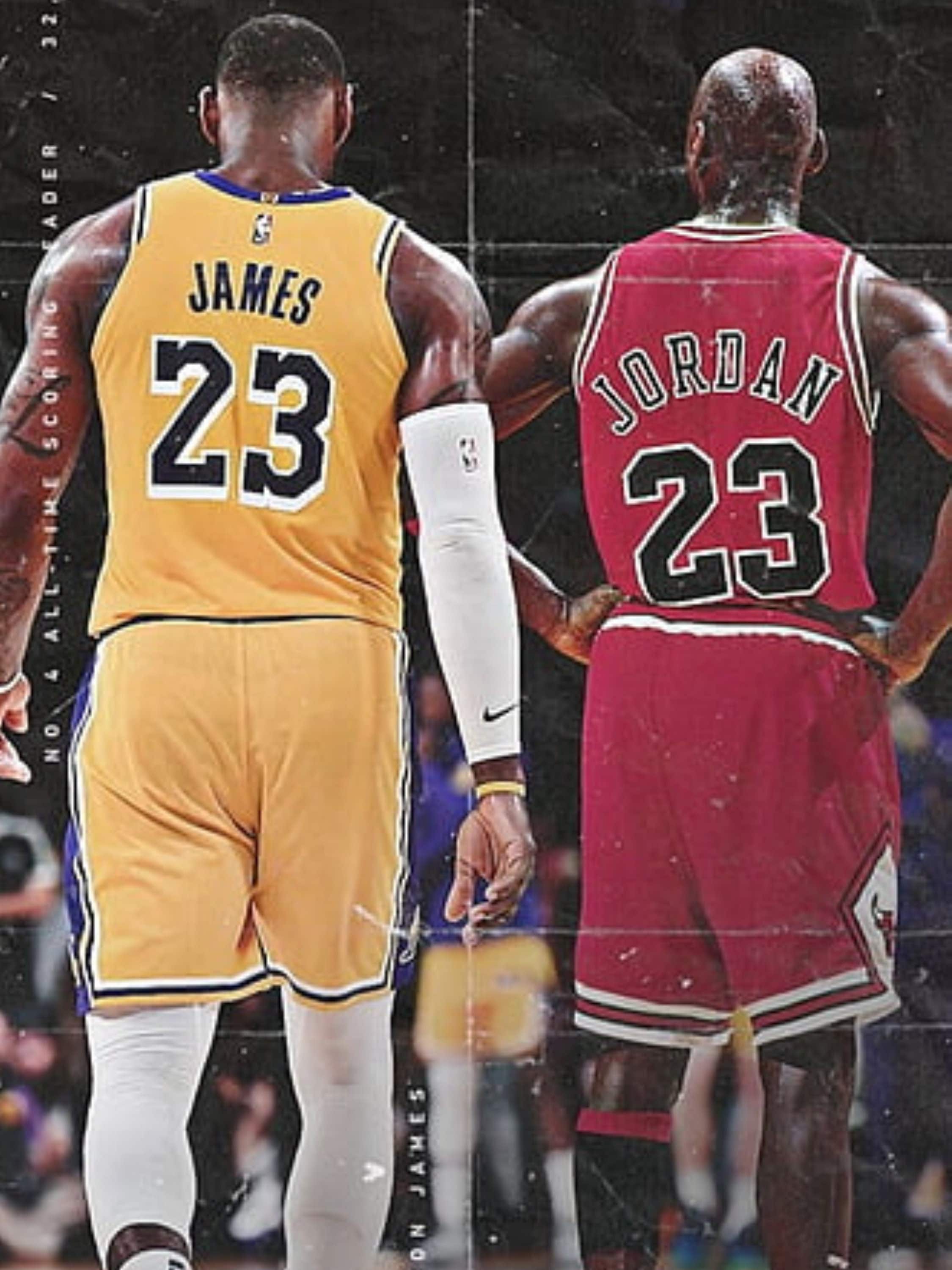 Lebron James Meets Michael Jordan Ph