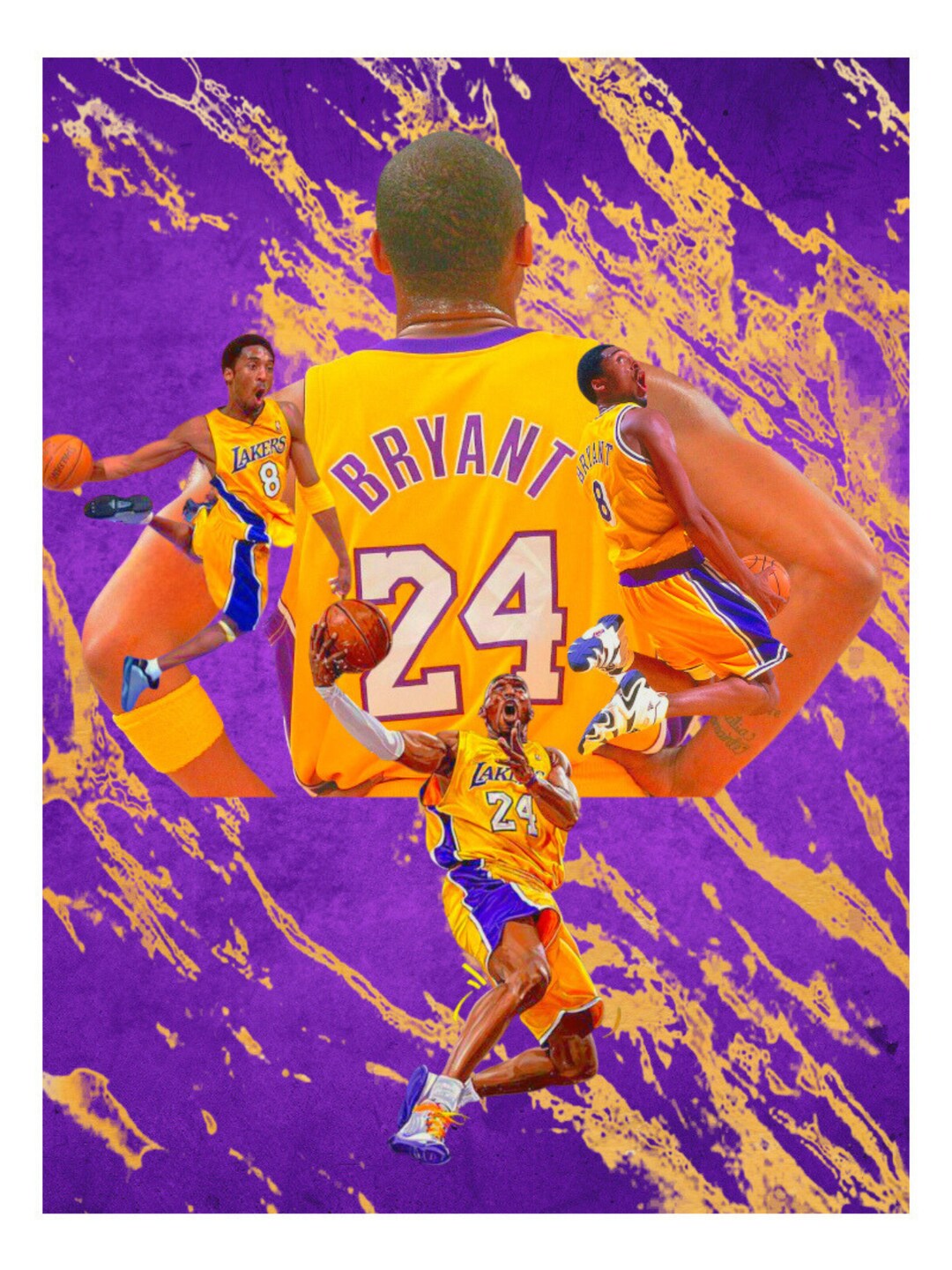Kobe Bryant Epic Wallpaper Digital - Etsy Australia