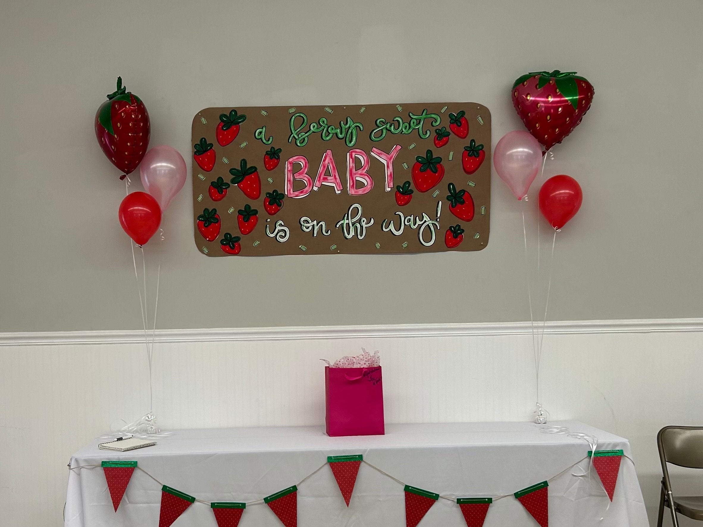 Hand Painted Custom Birthday Sign Brown Paper Banner Custom Decor ...