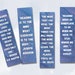 Printable Reading Bookmarks, Reading Quotes, White Text on Pattern ...