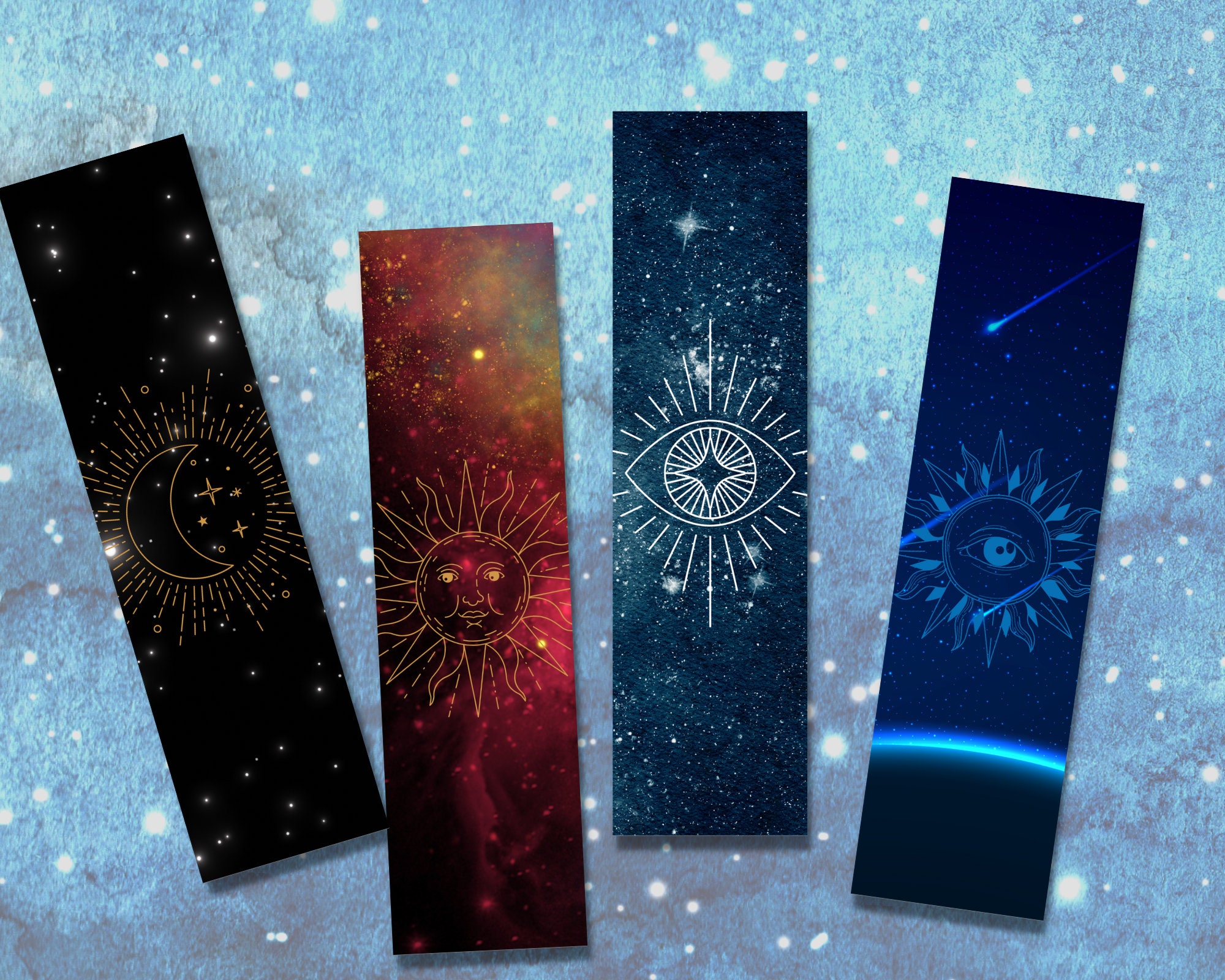 Printable Solar System Bookmarks - Etsy