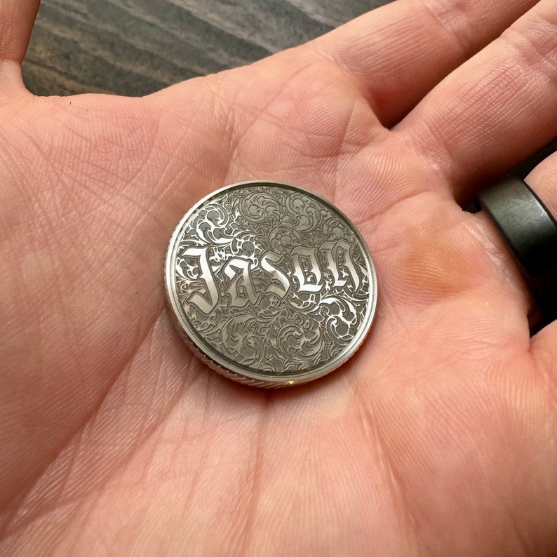 Personalized Decision Coin Custom Engraved Stainless Steel Coin for ...