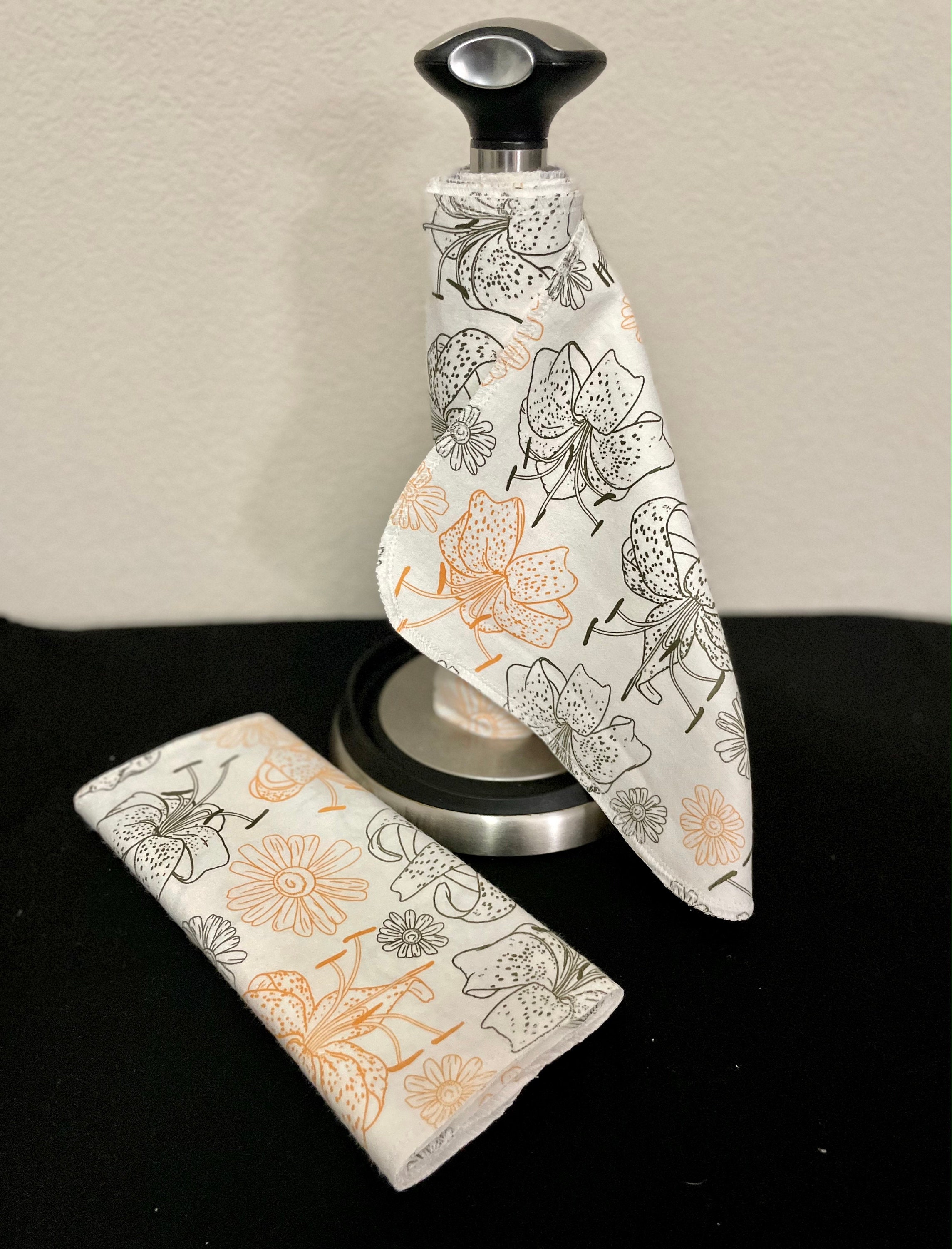 Eco Friendly / Reusable Unpaper Towels / 6-12X10 / 1-ply / Machine ...