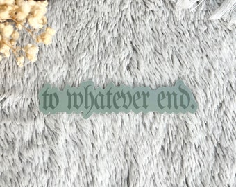 Rowan Soda Vinyl Sticker/ Throne of Glass / TOG/ Rowan Whitethorn ...