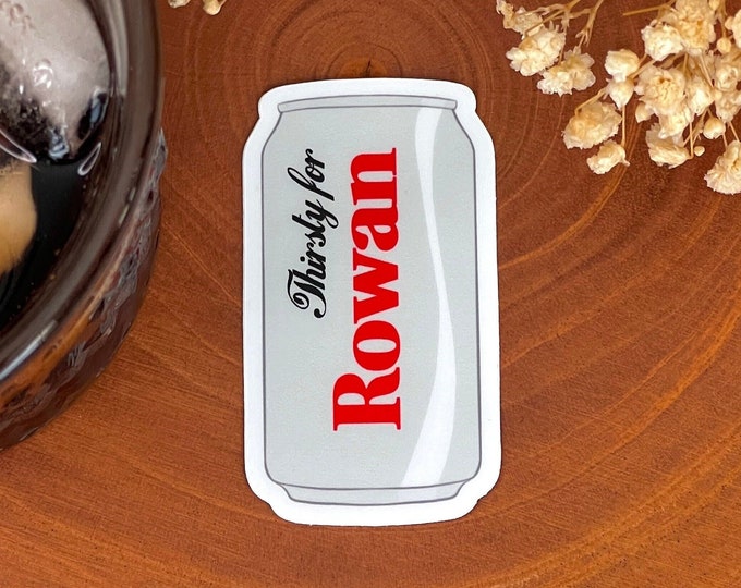 Rowan Soda Vinyl Sticker/ Throne of Glass / TOG/ Rowan Whitethorn ...