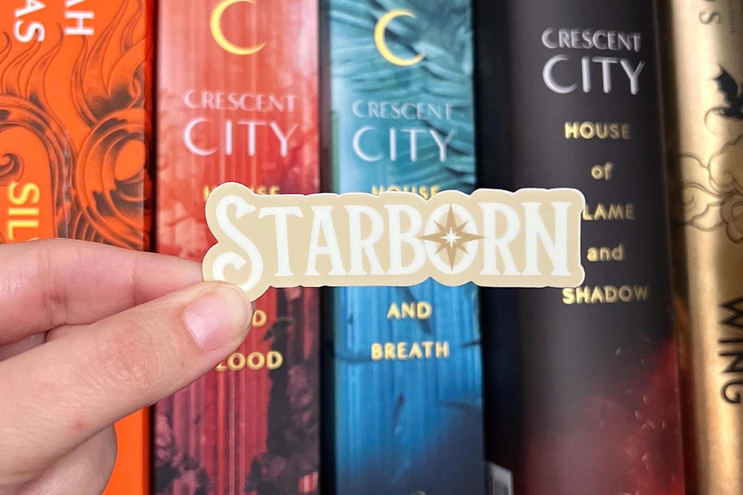 Crescent City Starborn Vinyl Sticker/ Crescent City Sticker/ Bryce ...
