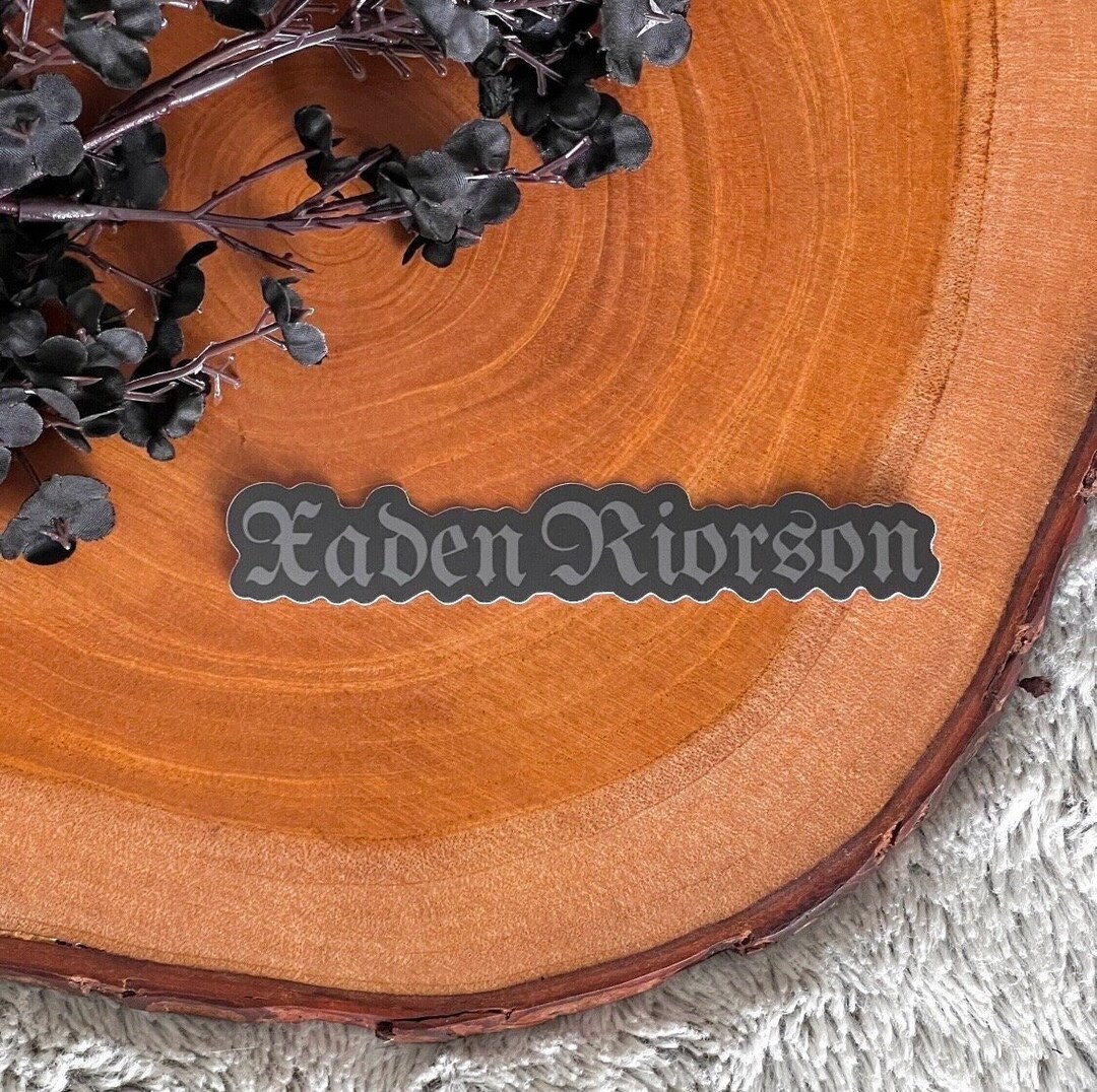 Fourth Wing Xaden Riorson Vinyl Sticker (large Size)/ Fourth Wing ...