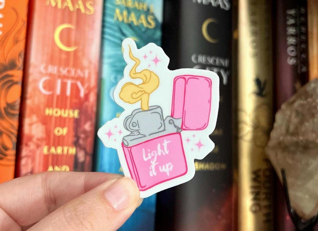 Crescent City Light It up Vinyl Sticker/ Crescent City Sticker/ Bryce ...